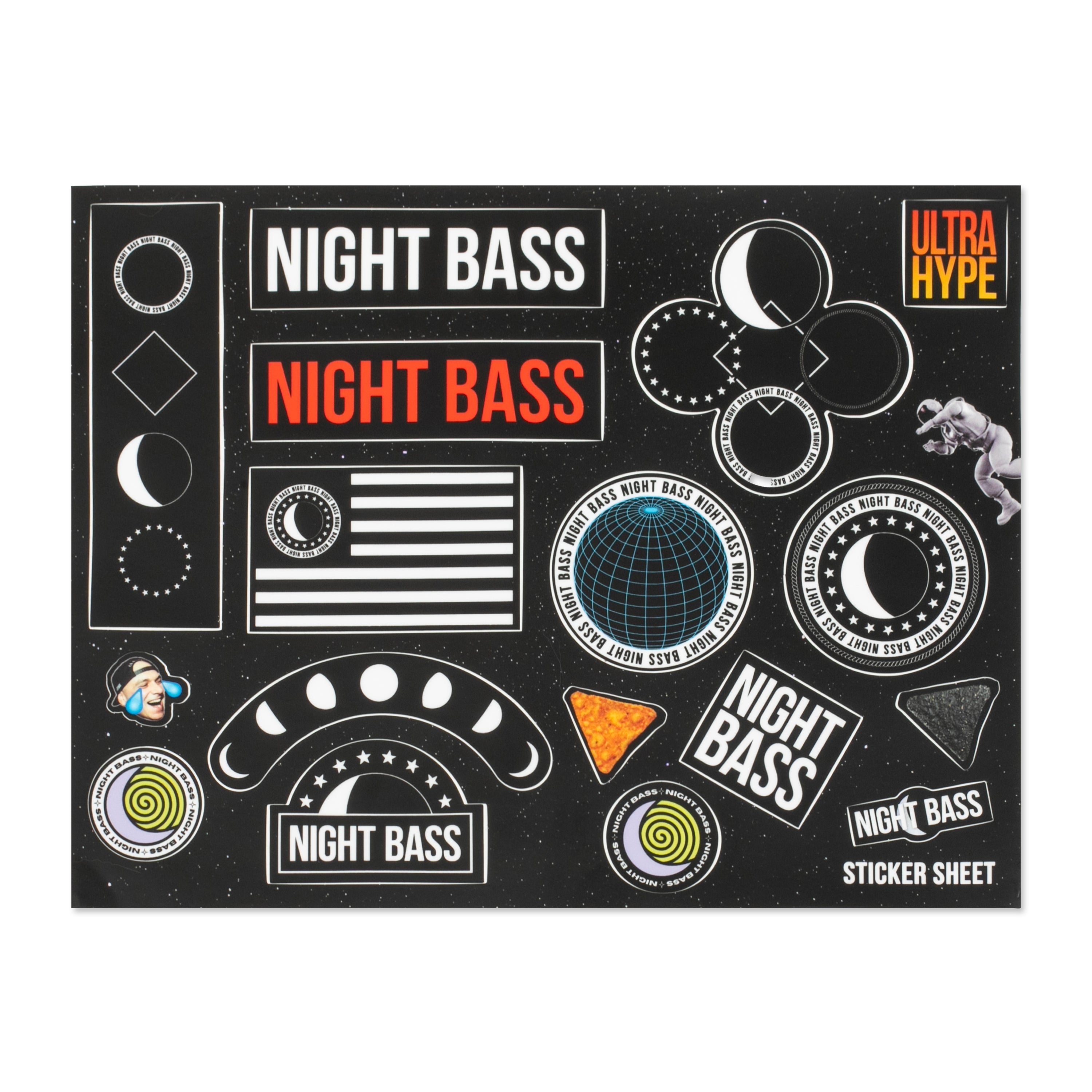 Night Bass Sticker Sheet – nightbass